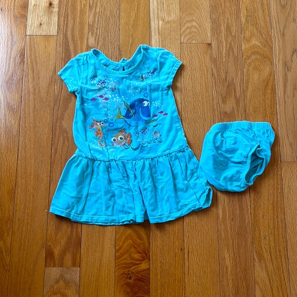 Disney | Dresses | Disney Finding Dory Dress 2t24 Months | Poshmark